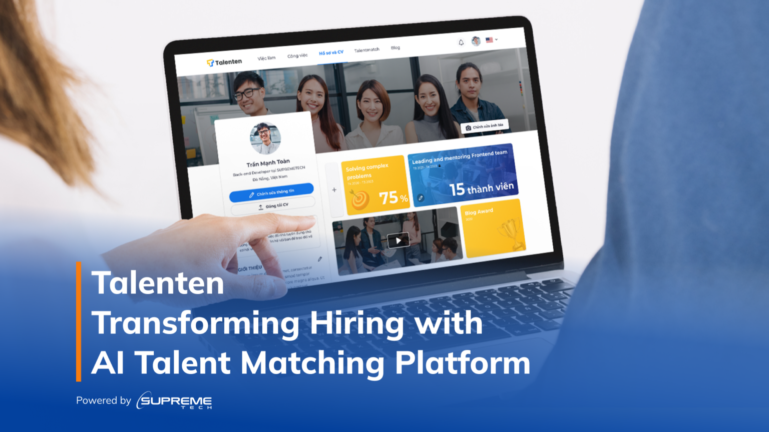 Transforming Hiring with AI Talent Matching Platform - SupremeTech