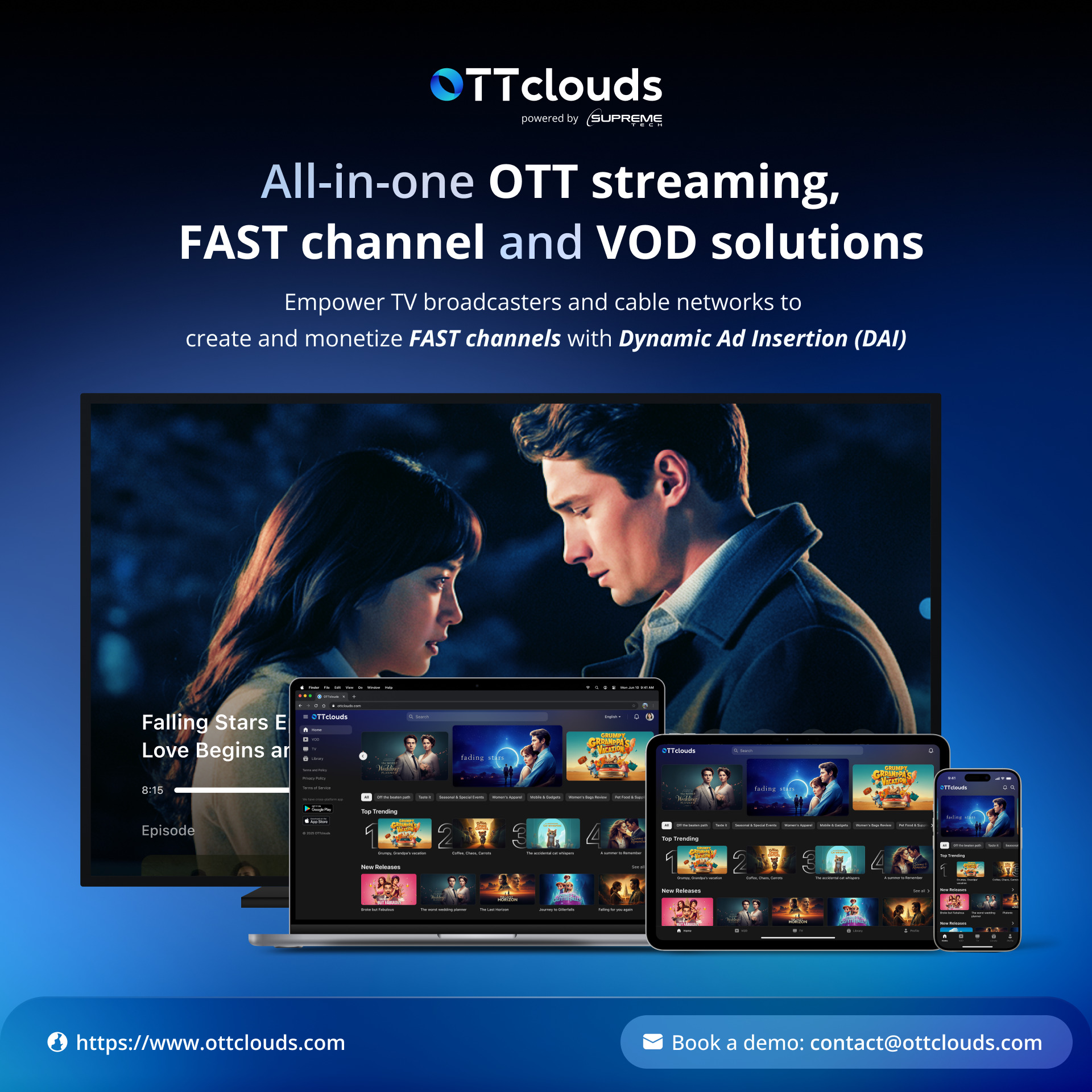 SupremeTech and OTTclouds attend Vietnam ICTCOMM 2025